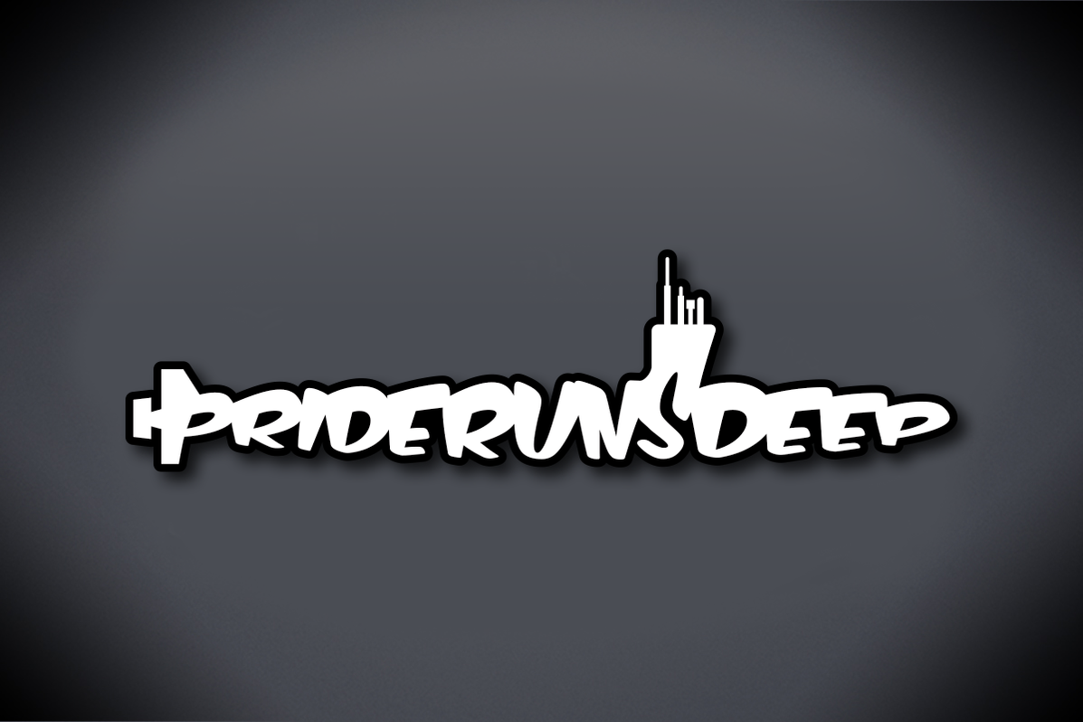 Submarine Pride Runs Deep Vinyl Cut Decal — Silent Service Products
