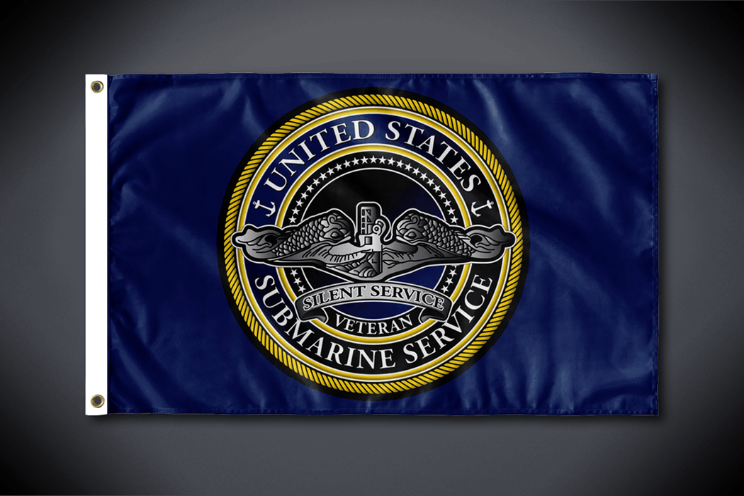 United States Submarine Service Flag - Classic Veteran (Double Sided ...
