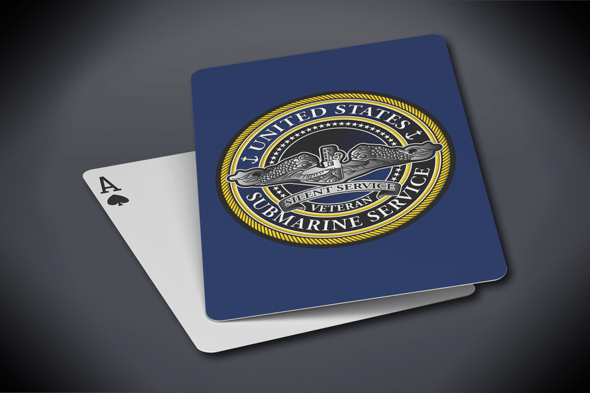 United States Submarine Service Classic Veteran Playing Cards — Silent ...