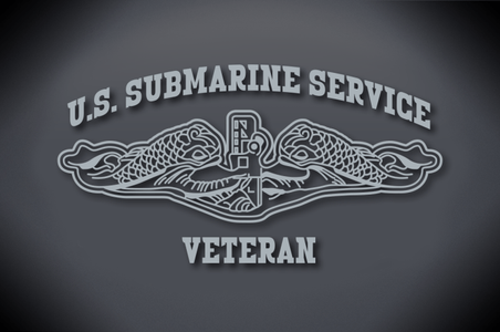 U.S. Submarine Service Veteran Vinyl Cut Decal — Silent Service Products