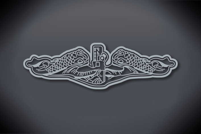 United States Submarine Service Vinyl Cut Decal Collection — Silent ...