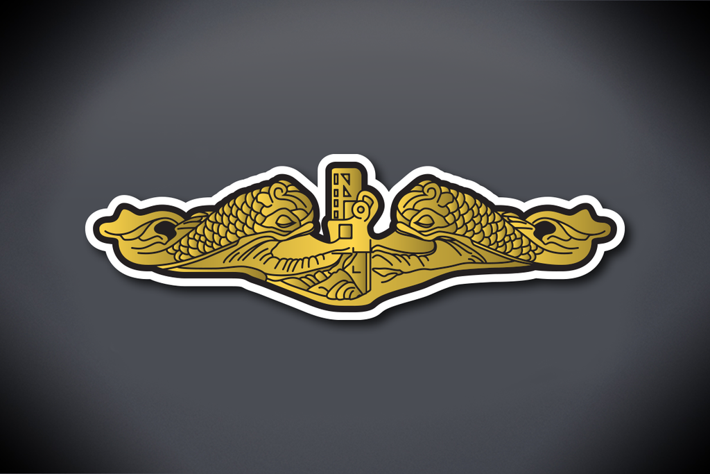 United States Submarine Service Printed Vinyl Decal Collection — Silent ...